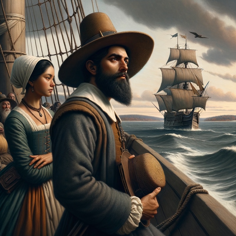 The Pilgrims on the Mayflower in 1620 - Newsforkidz